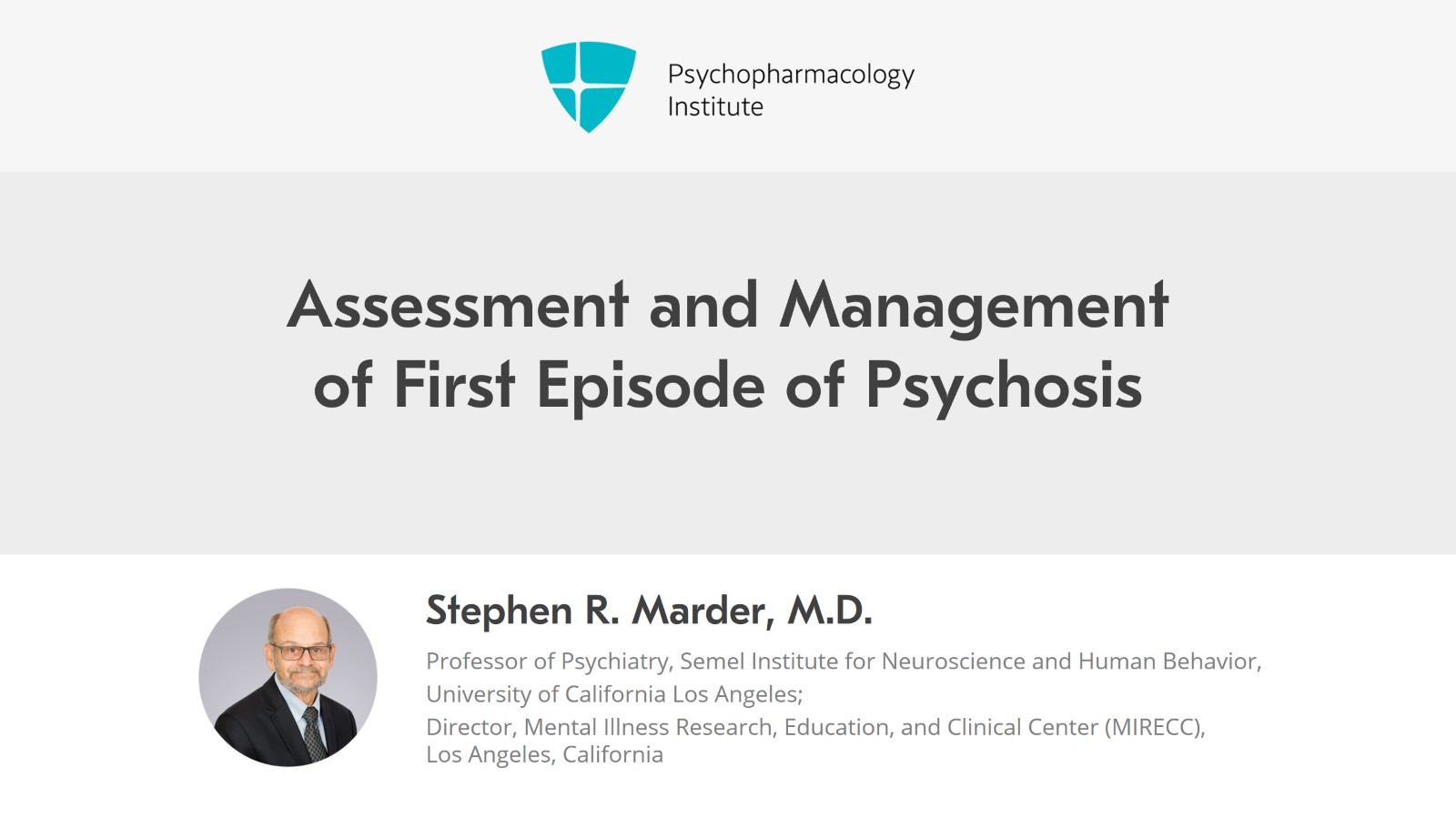 Psychopharmacology Institute